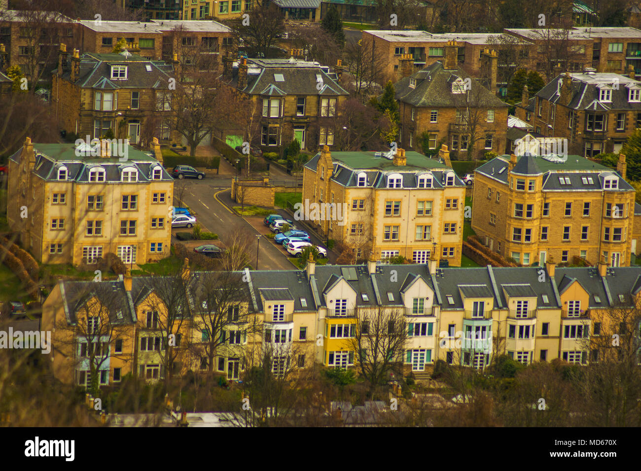 Edinburgh Architecture Traditional Scottish buildings houses Edinburgh ...