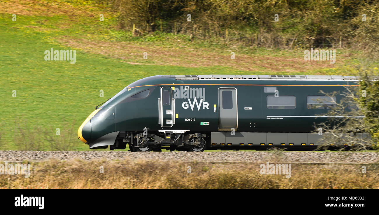 New electro-diesel inter city express train operated by Great Western ...