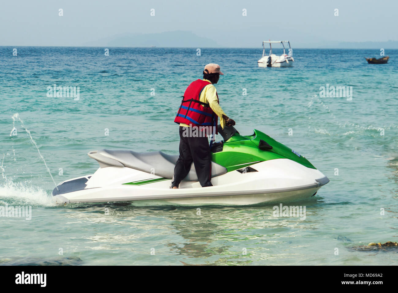 Water motorcycle hi-res stock photography and images - Alamy