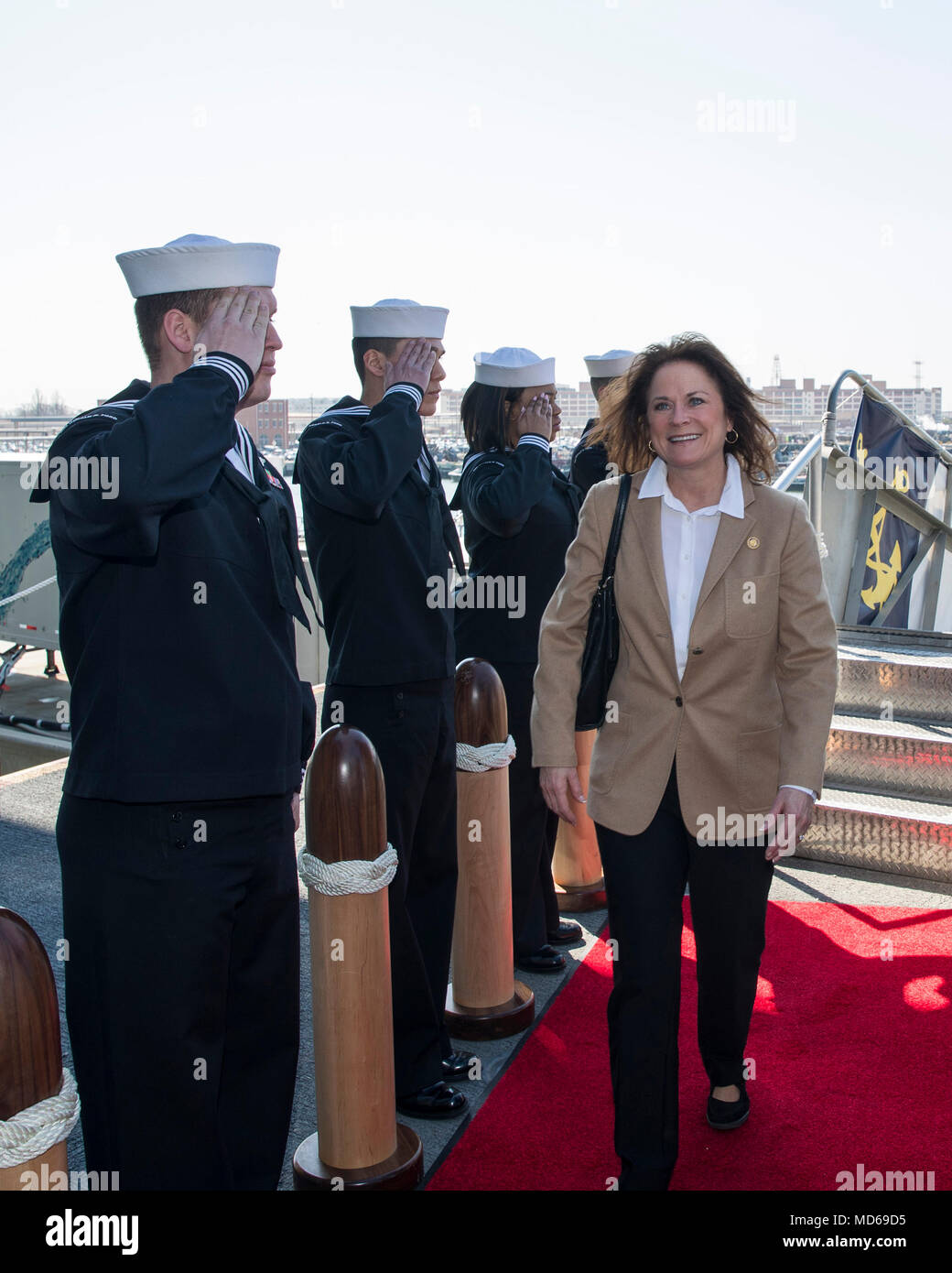 NORFOLK, Va. (Mar. 28, 2018) -- Assistant Secretary of the Navy (Energy ...