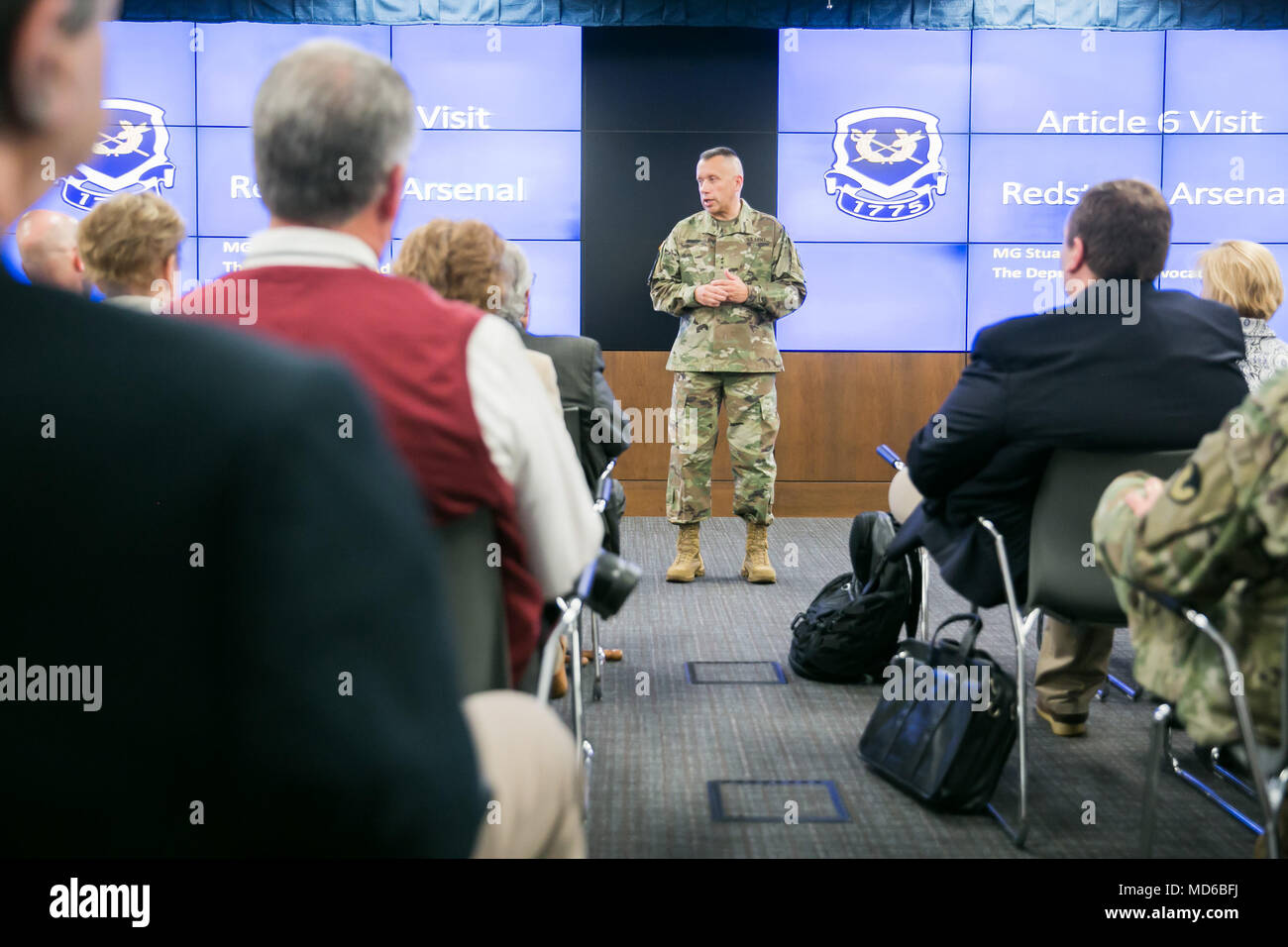 U.S. Army Maj. Gen. Stuart Risch, Deputy Judge Advocate General of the ...