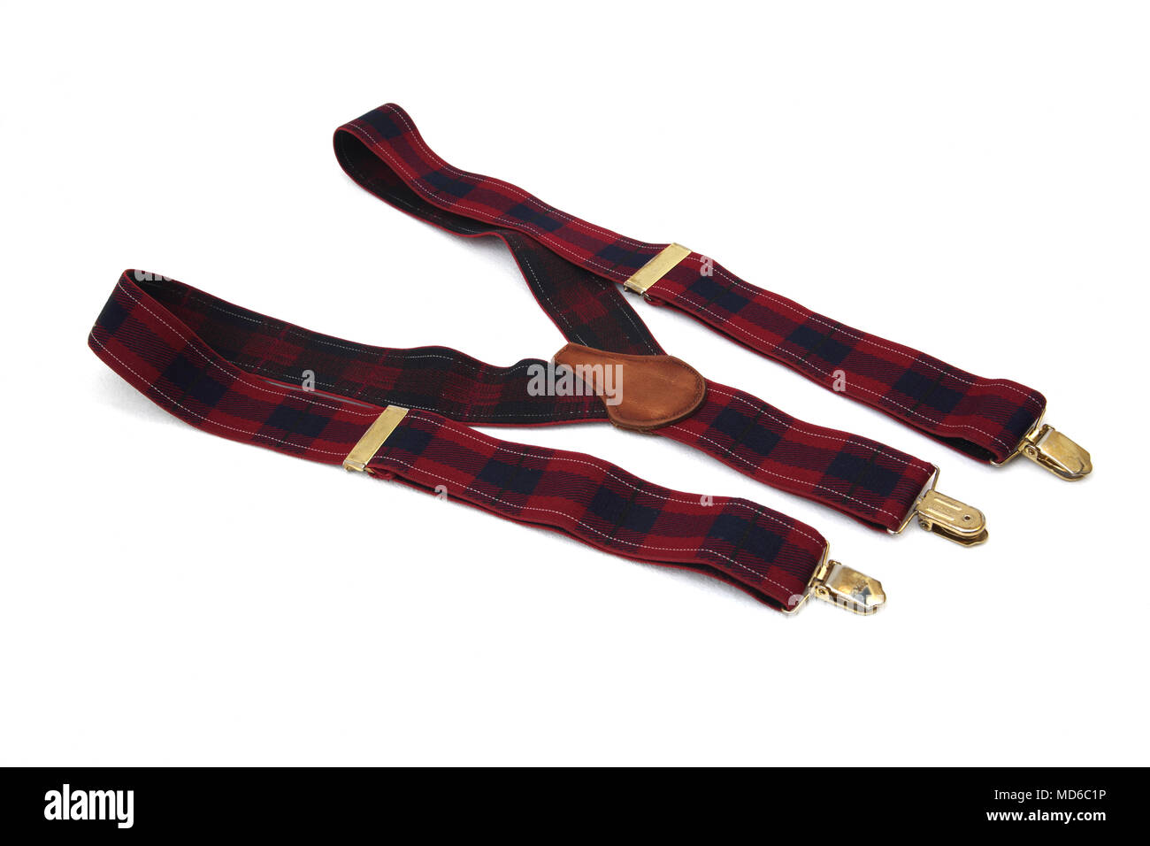 Red braces hi-res stock photography and images - Alamy