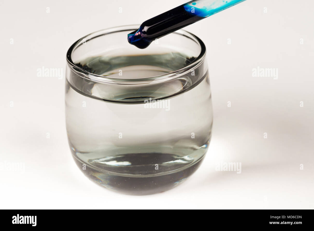 Testing dyes in laboratory condition Stock Photo - Alamy