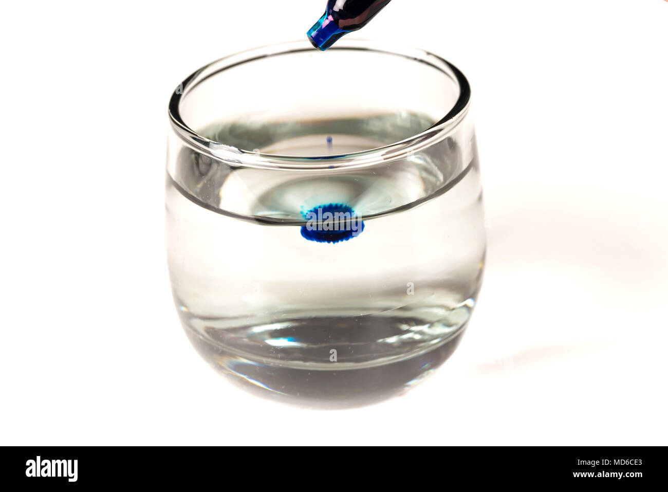 Testing dyes in laboratory condition Stock Photo - Alamy