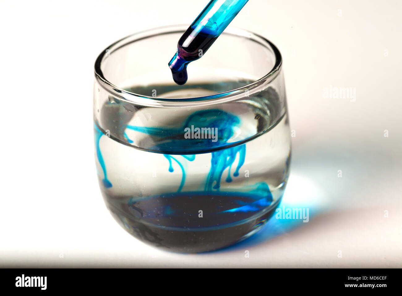 Testing dyes in laboratory condition Stock Photo - Alamy