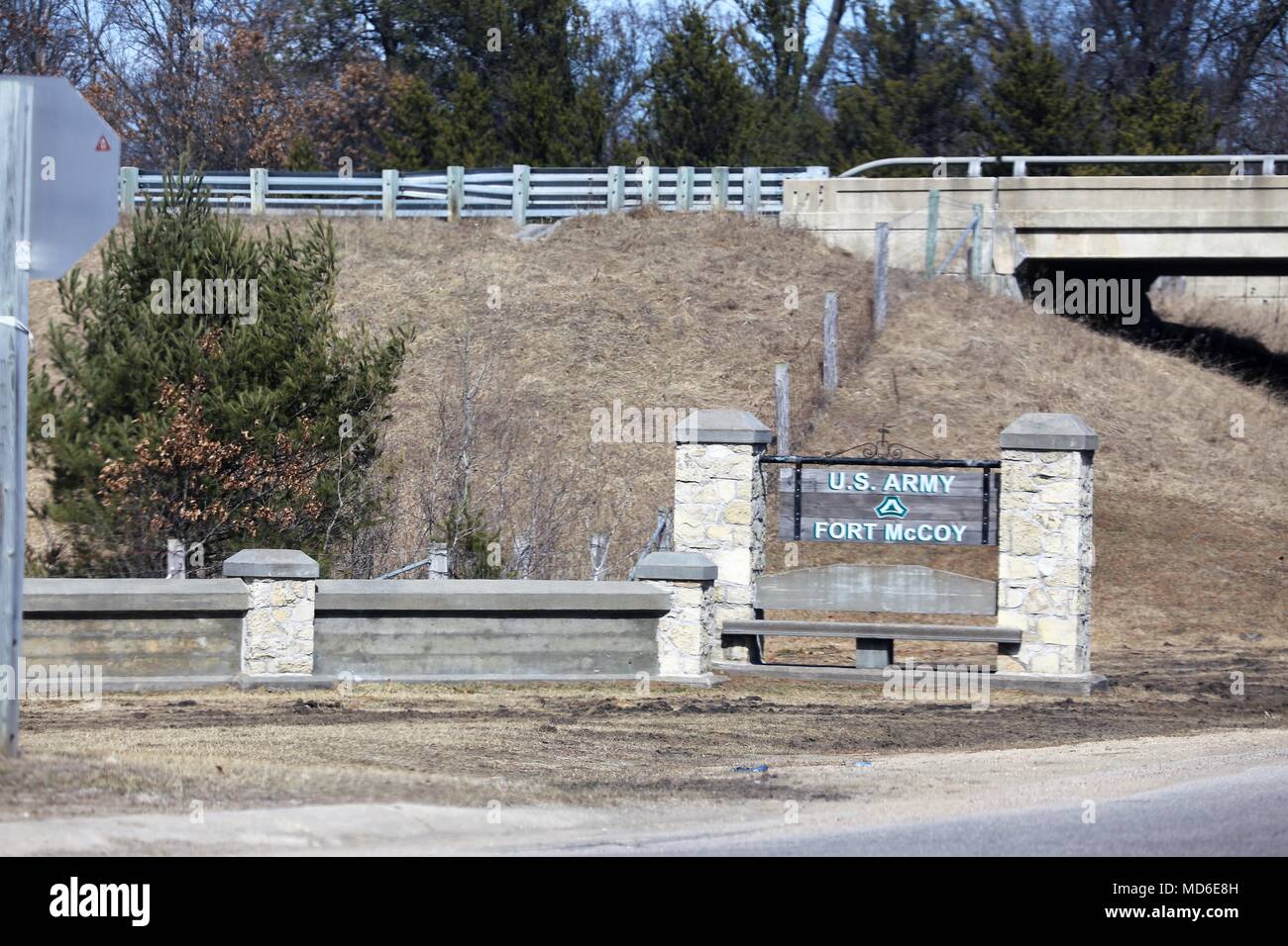 A gate section built by the Works Progress Administration in 1941 is ...
