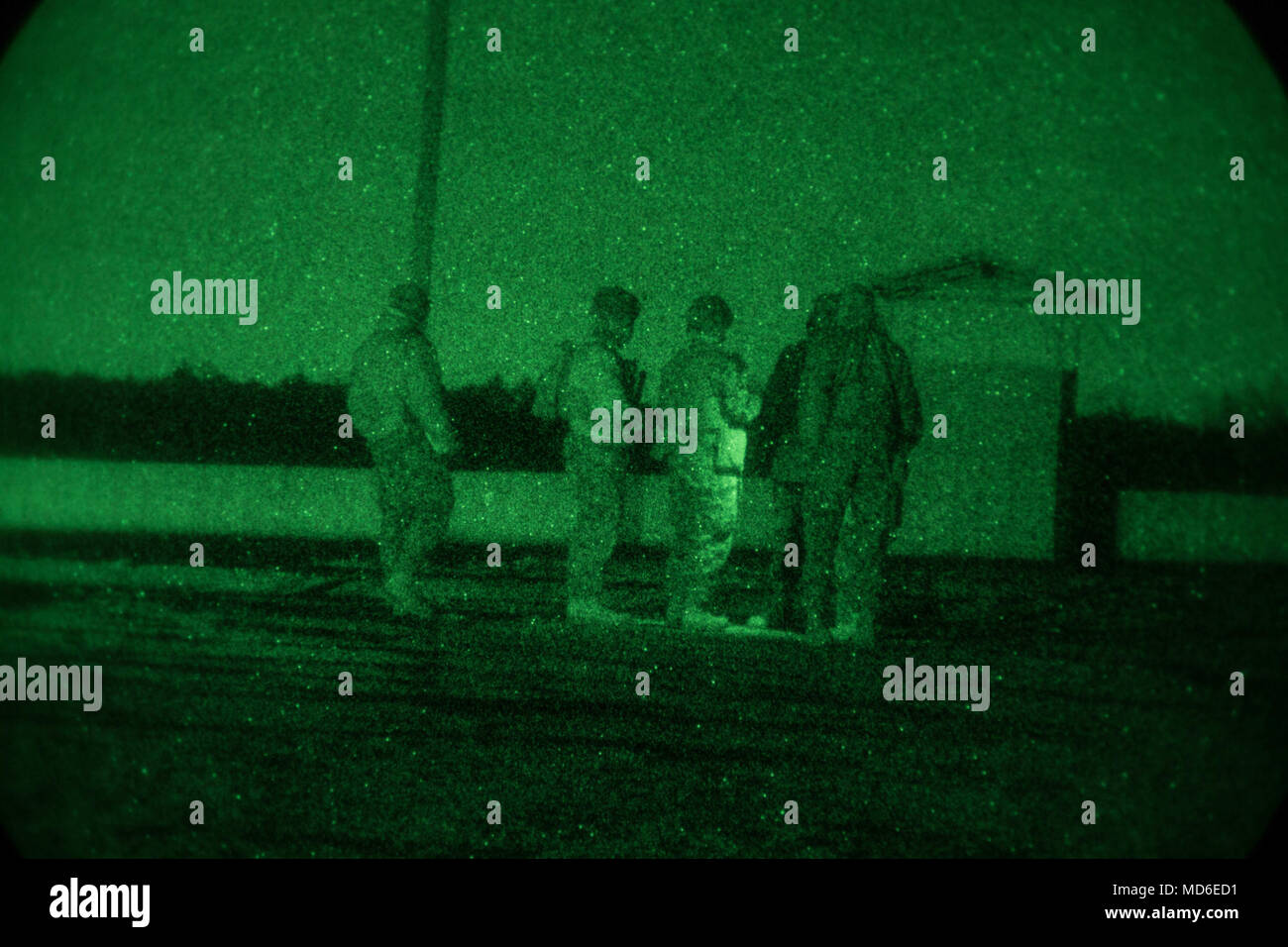 U.S. Marines participates interact with role-players in the tactical ...