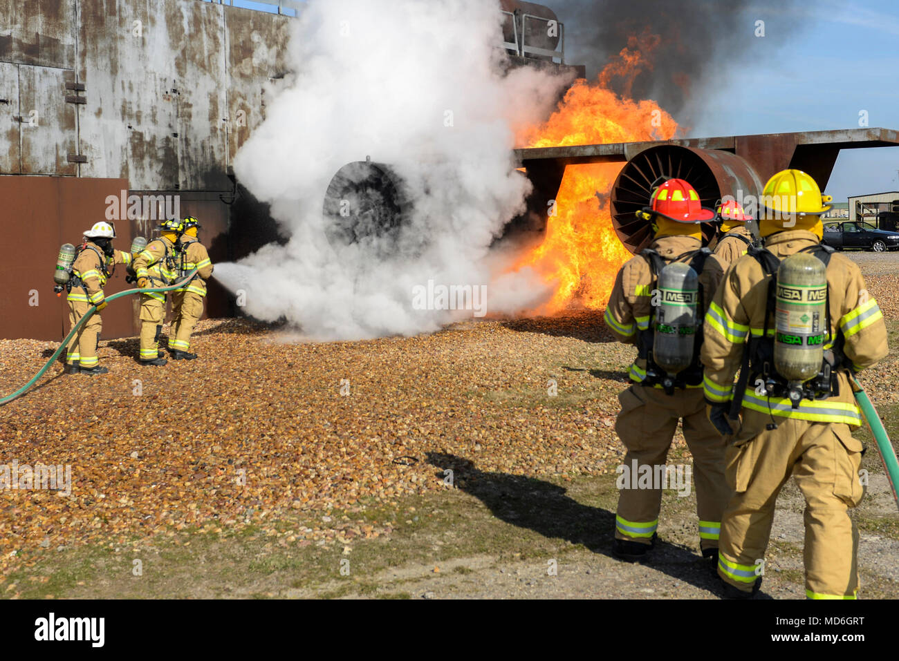 Raf fire service hi-res stock photography and images - Alamy