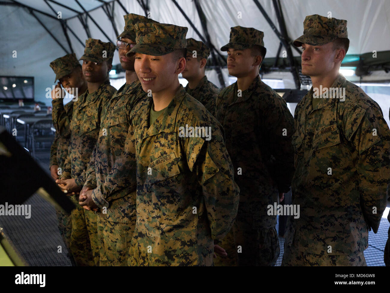 Competitors with Food Service Company, 3rd Marine Logistics Group, are ...