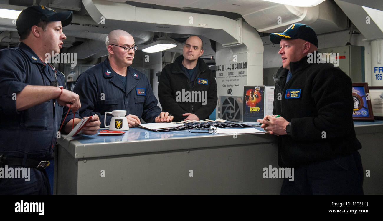 180322-N-WX604-0192 ATLANTIC OCEAN (March 22, 2018) Capt. Chris Hill ...
