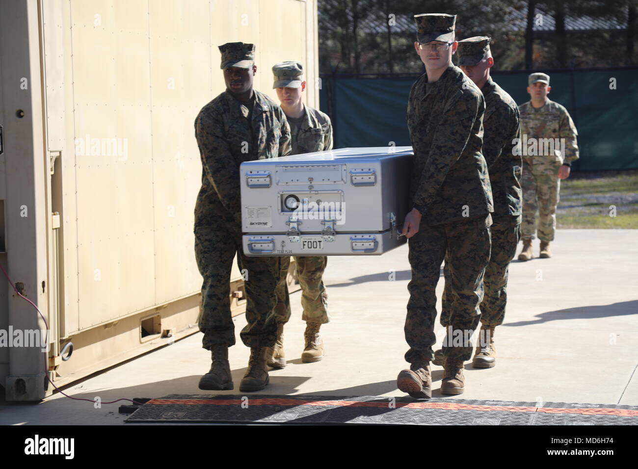 Advanced individual training (AIT) Soldiers and Marines learn to ...