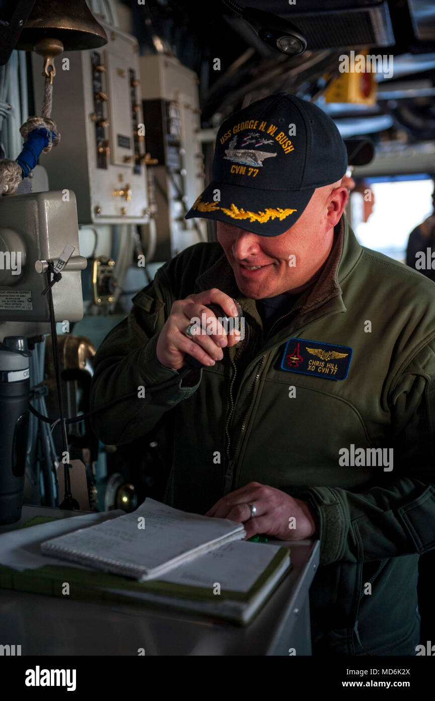 180326-N-JU894-0009 (March 26, 2018) Capt. Chris Hill, executive ...