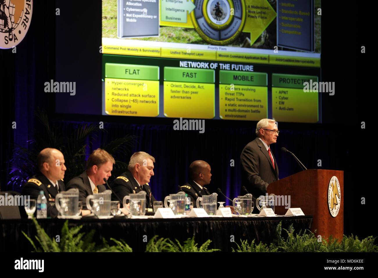 The Army Network Panel at the Association of the U.S. Army Global Force ...