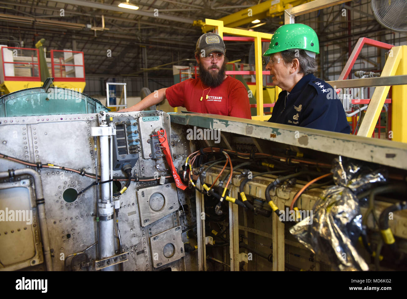Gen. Ellen Pawlikowski, Air Force Materiel Command commander, discusses ...