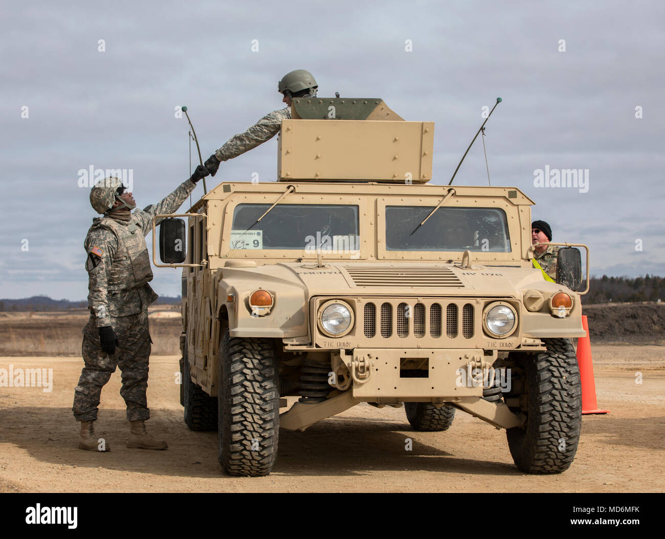 U.S. Army Reserve soldier Staff Sgt. Anthony Fuller, 808th Engineer ...
