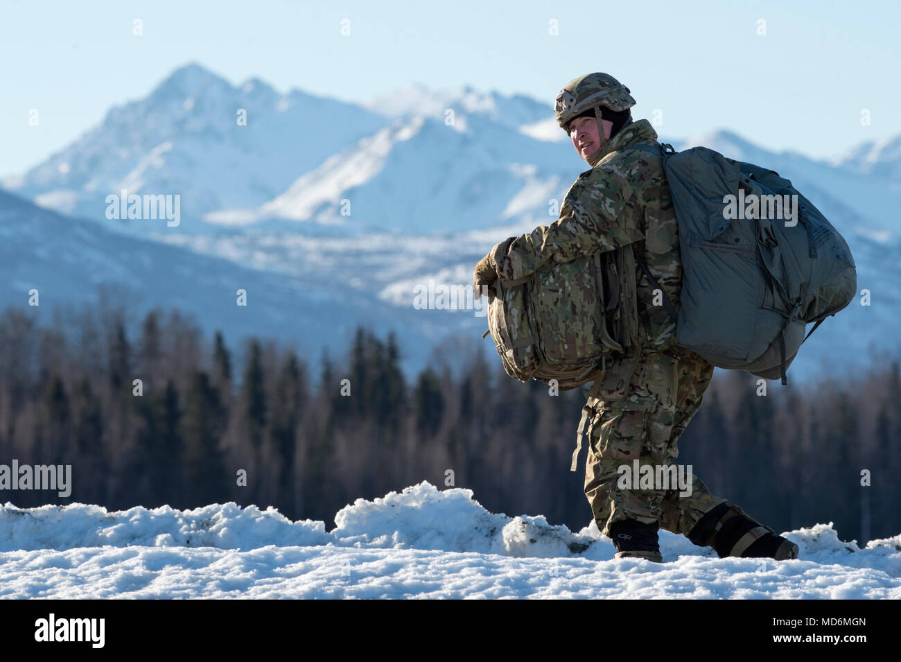 Army Command Sgt. Maj. Robert M. Preusser, with the 4th Infantry ...