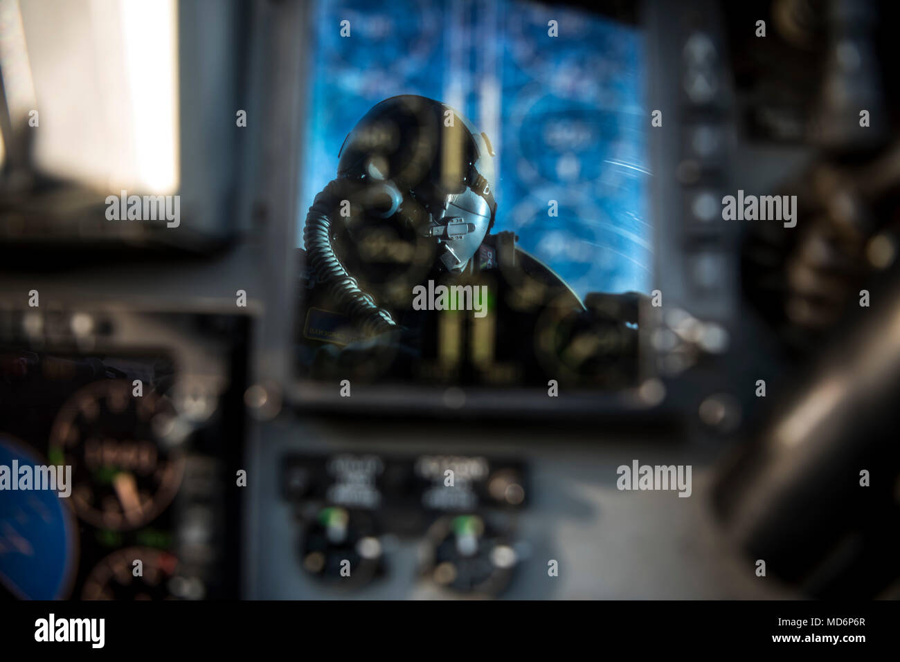 A member from the 71st Flying Training Wing (FTW), Vance Air Force Base ...