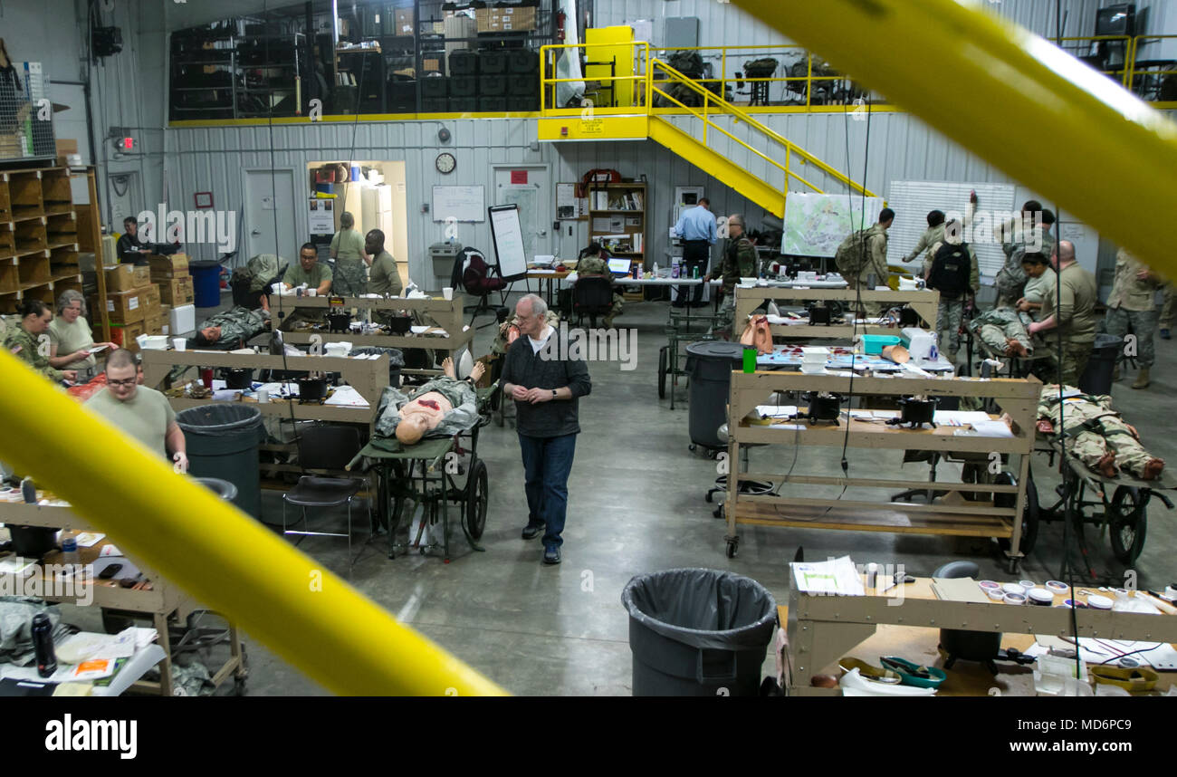 U.S. Army Reserve Soldiers along with civilian instructors prepare ...