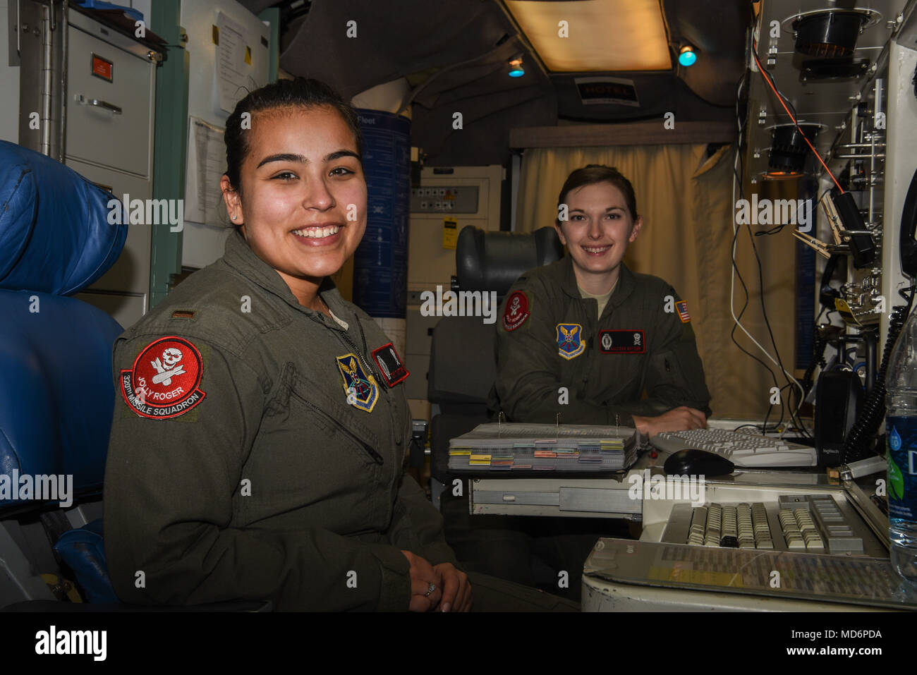 1st Lt. Allyson Snyder, 320th Missile Squadron missile combat crew ...