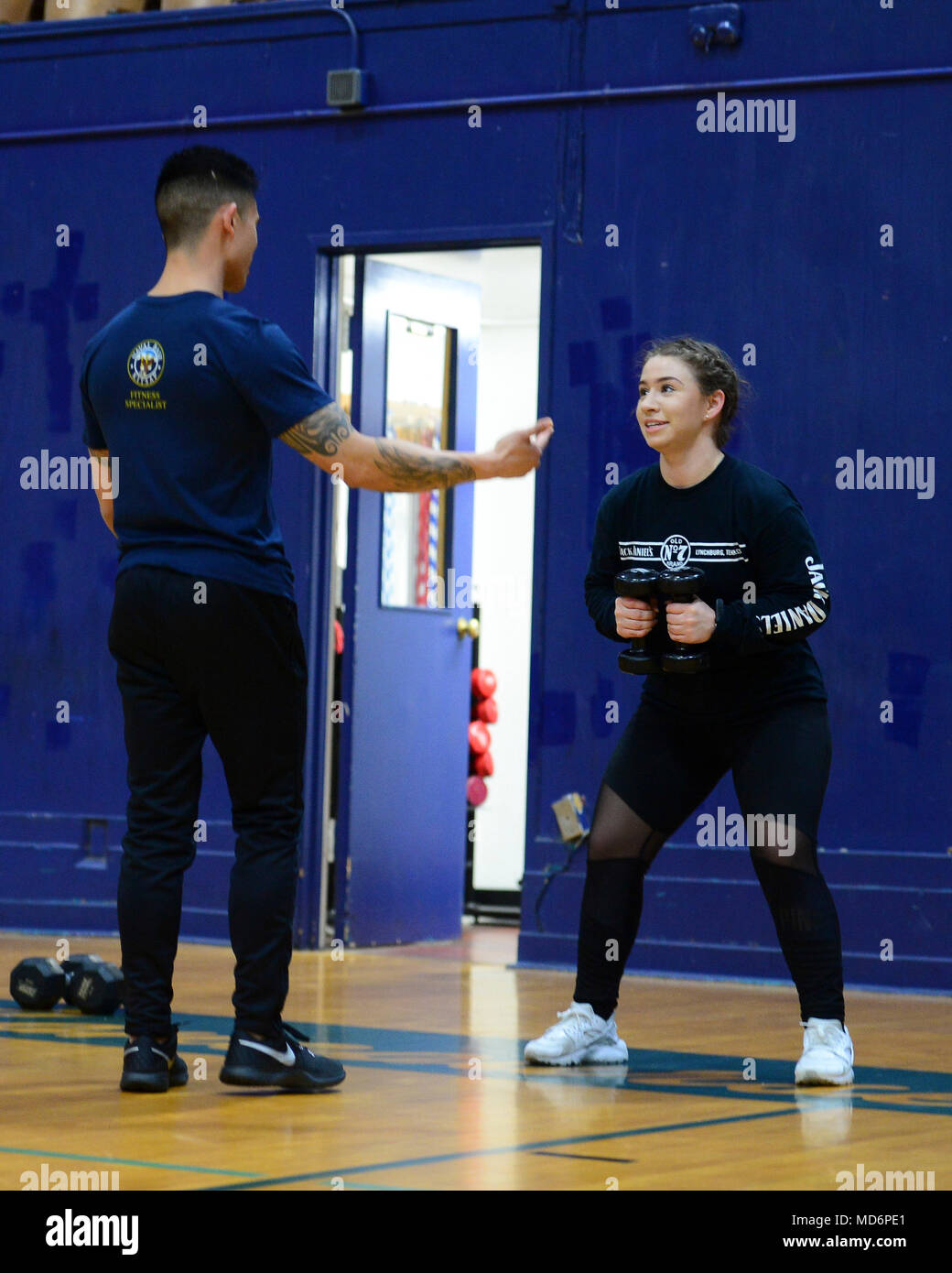 Naval base kitsap bremerton gym hi-res stock photography and images - Alamy