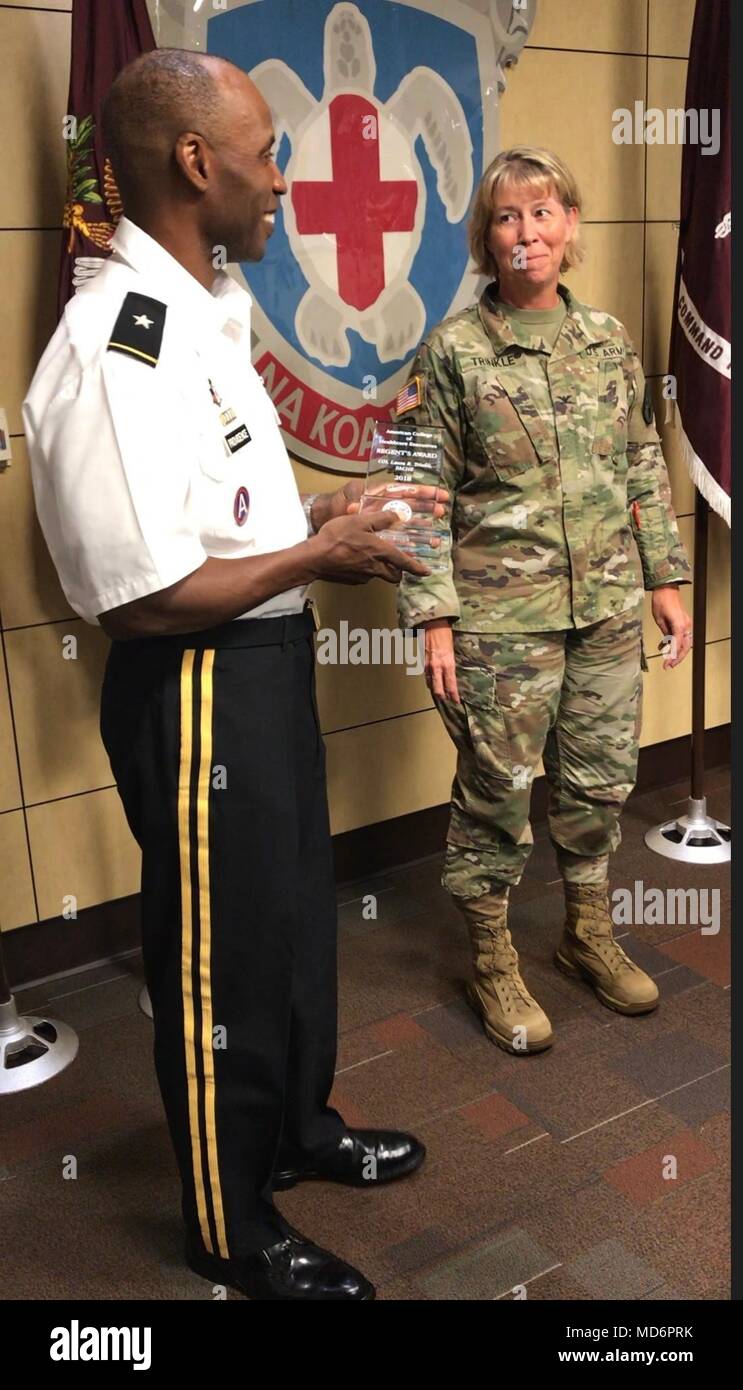 Brig. Gen. Bertram Providence, Regional Health Command-Pacific ...