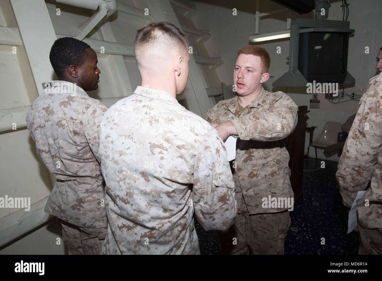 U.S. Marine Corps Lance Cpl. Ethan J. Asher, a rifleman with Battalion ...