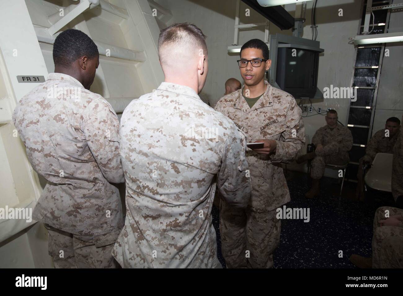 U.S. Marine Corps Lance Cpl. Victor M. Maysonet, a maintenance ...