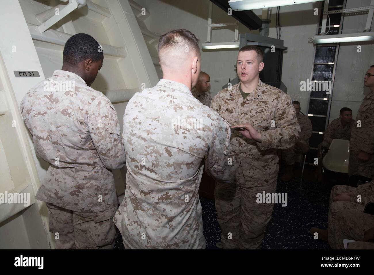 U.S. Marine Corps Lance Cpl. Timothy L. North, a CH-53E Super Stallion ...