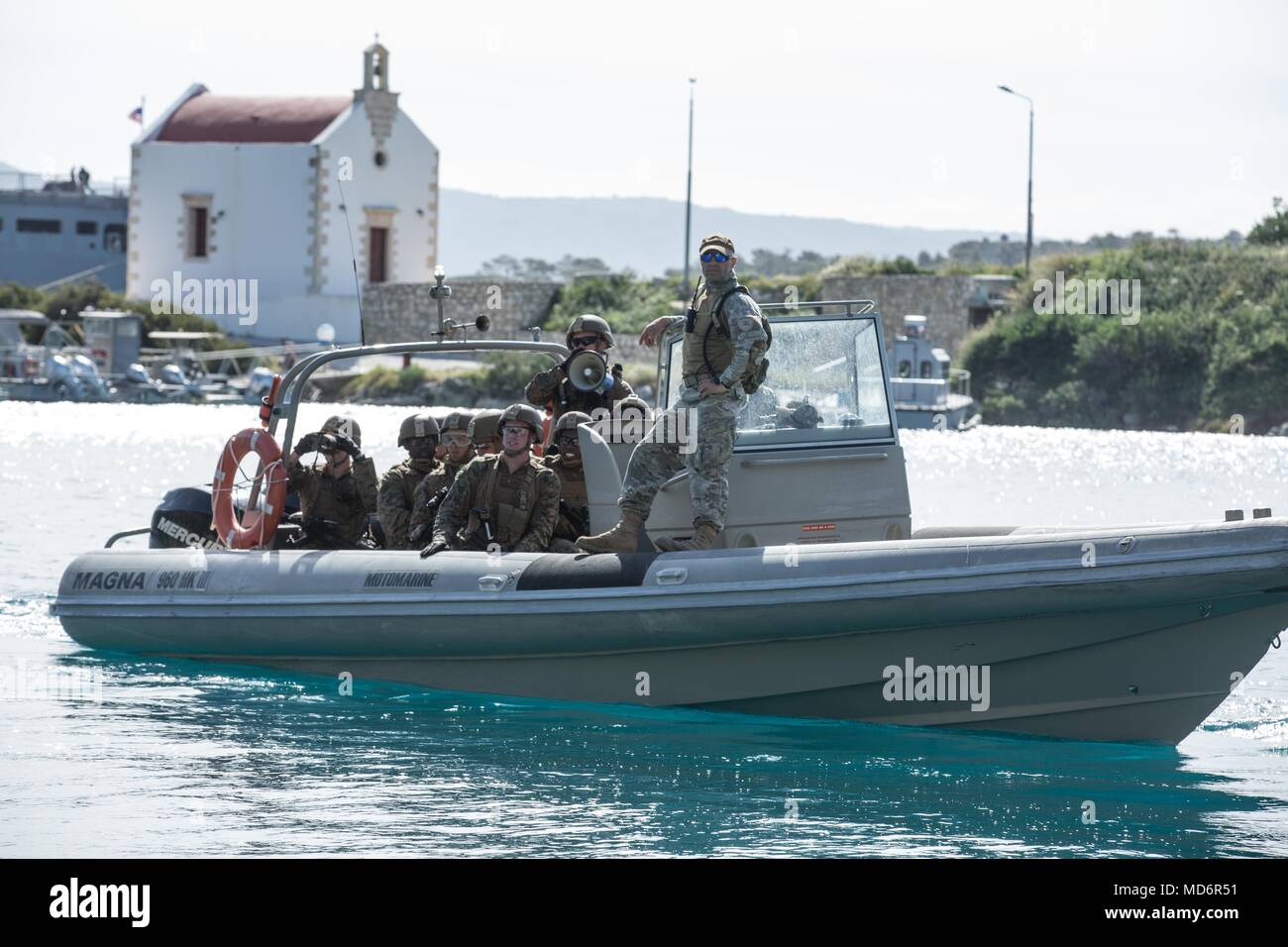 Small boat investigation hi-res stock photography and images - Alamy