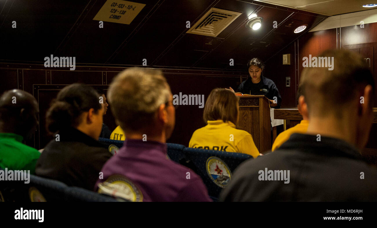 180330-N-JU894-0018 ATLANTIC OCEAN (March 30, 2018) Quartermaster ...