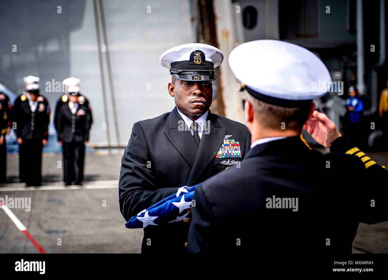 180331-N-SJ730-0156 ATLANTIC OCEAN (March 31, 2018) Command Master ...