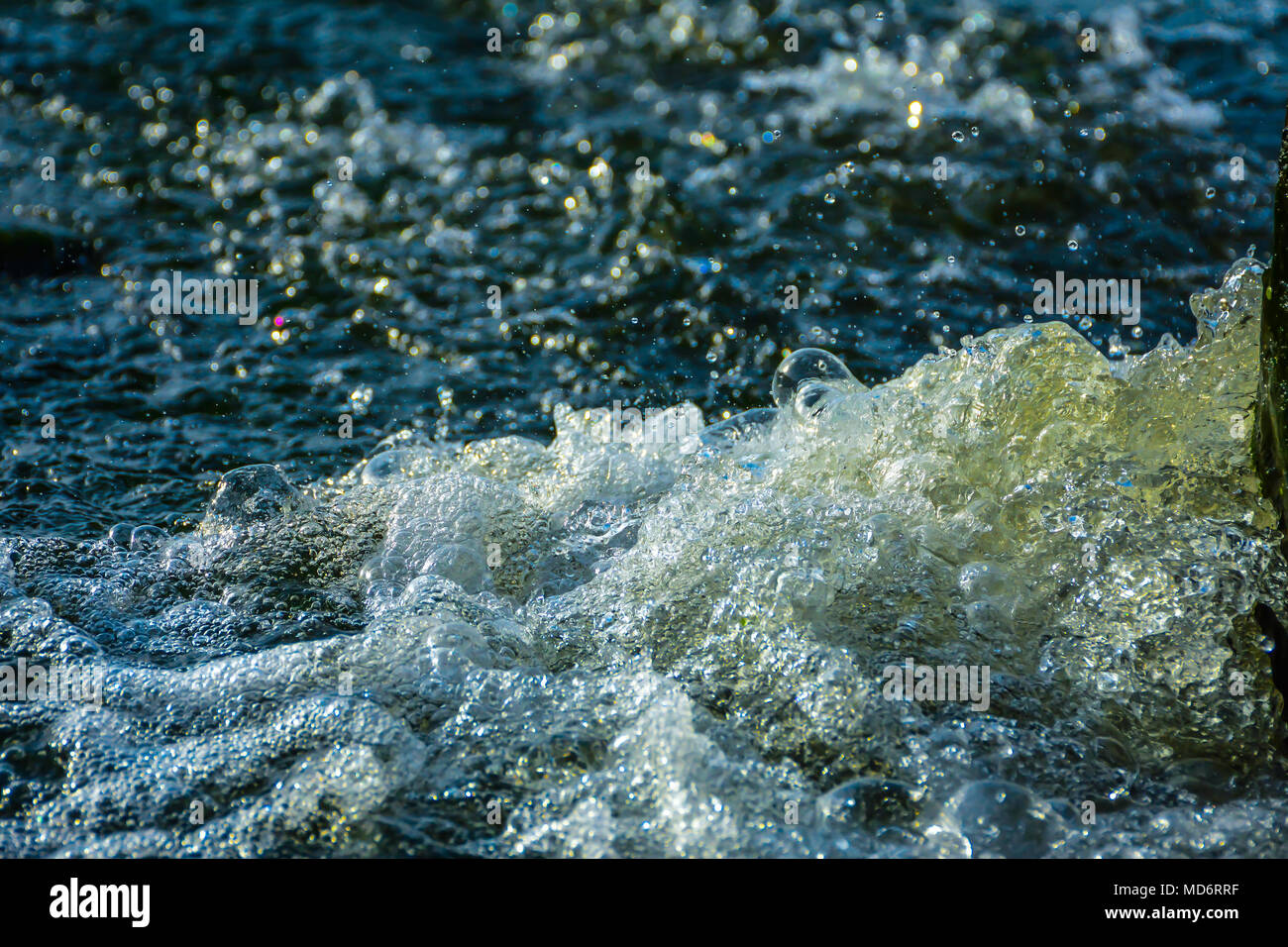 River water splash Stock Photo - Alamy