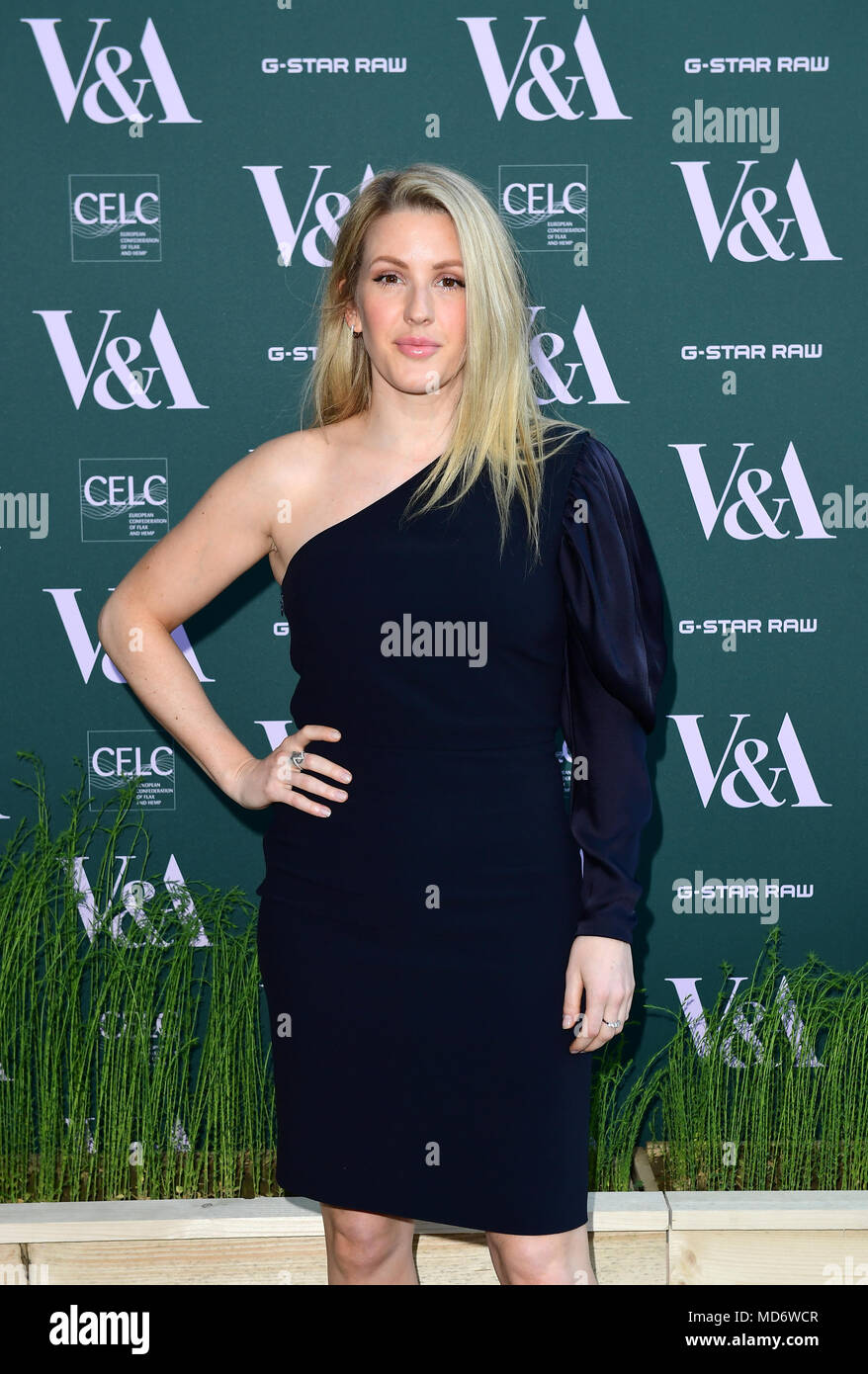 Ellie Goulding attending the VIP preview for the V&A Museum's Fashioned ...