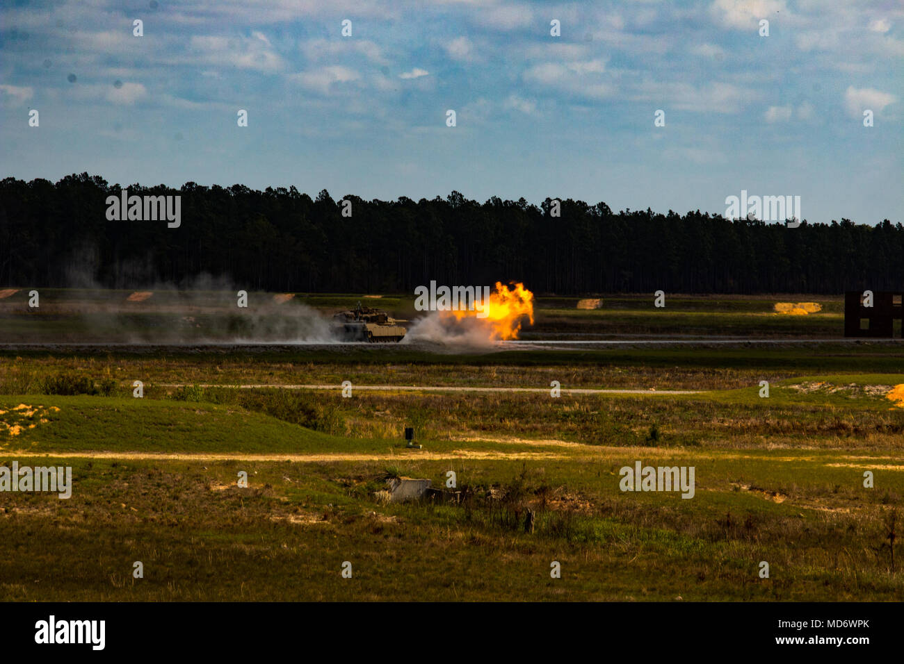 Troopers with Delta Tank Company, 6th Squadron, 8th Cavalry Regiment ...