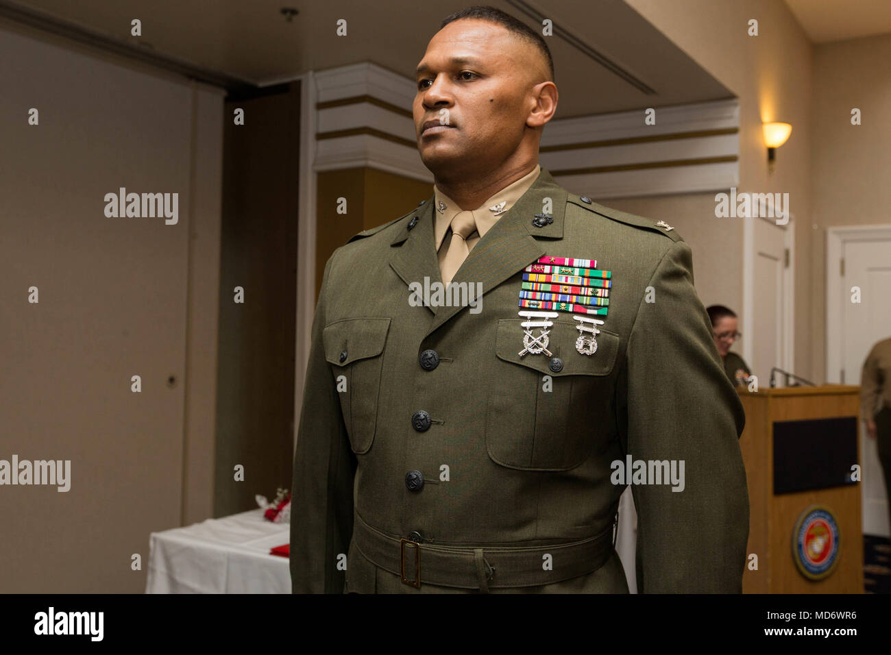 Col ronald jones hi-res stock photography and images - Alamy