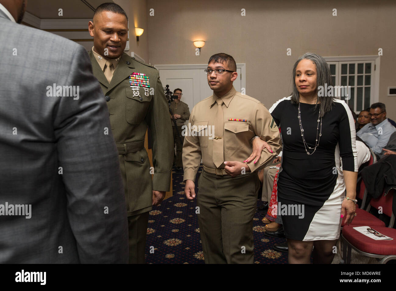 The wife of U.S. Marine Corps Col. Ronald Jones, chief of behavioral ...