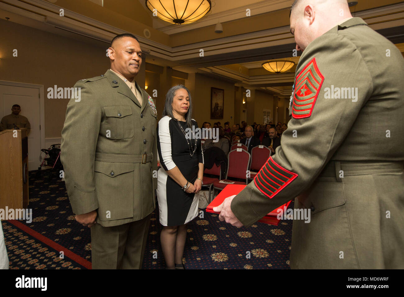 The wife of U.S. Marine Corps Col. Ronald Jones, chief of behavioral ...