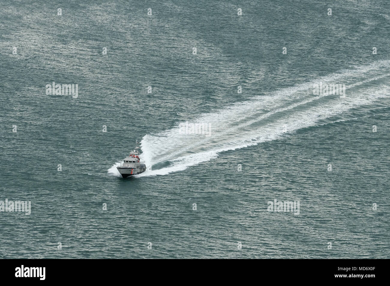A 47-foot Motor Lifeboat crew from Coast Guard Station Humboldt Bay ...