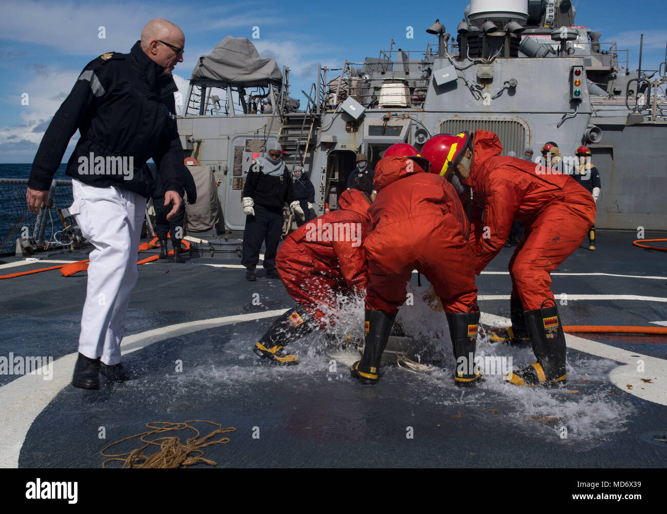180329-N-RG482-711 ATLANTIC OCEAN (March 29, 2018) Flag Officer Sea ...
