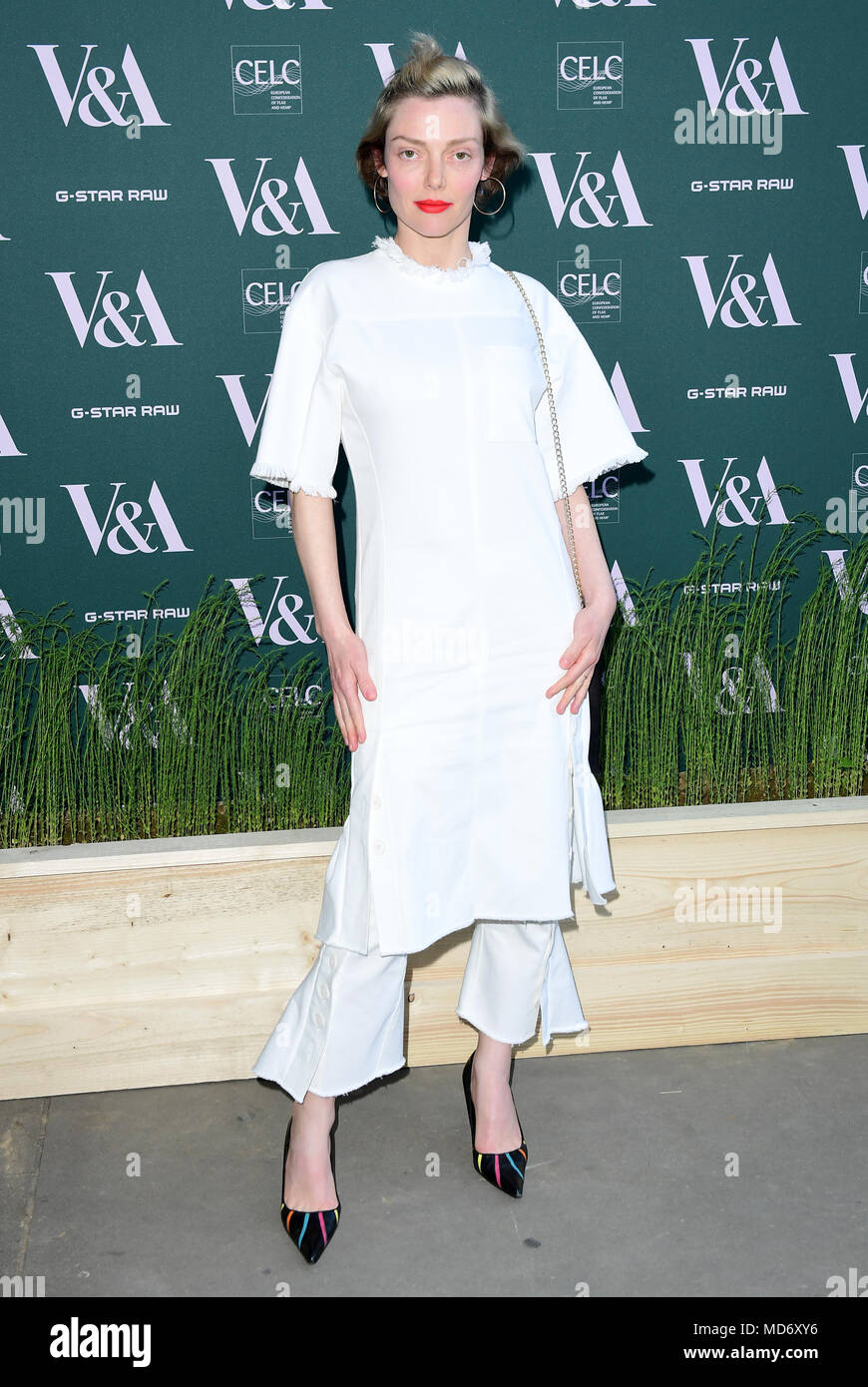 Camilla Rutherford attending the VIP preview for the V&A Museum's ...