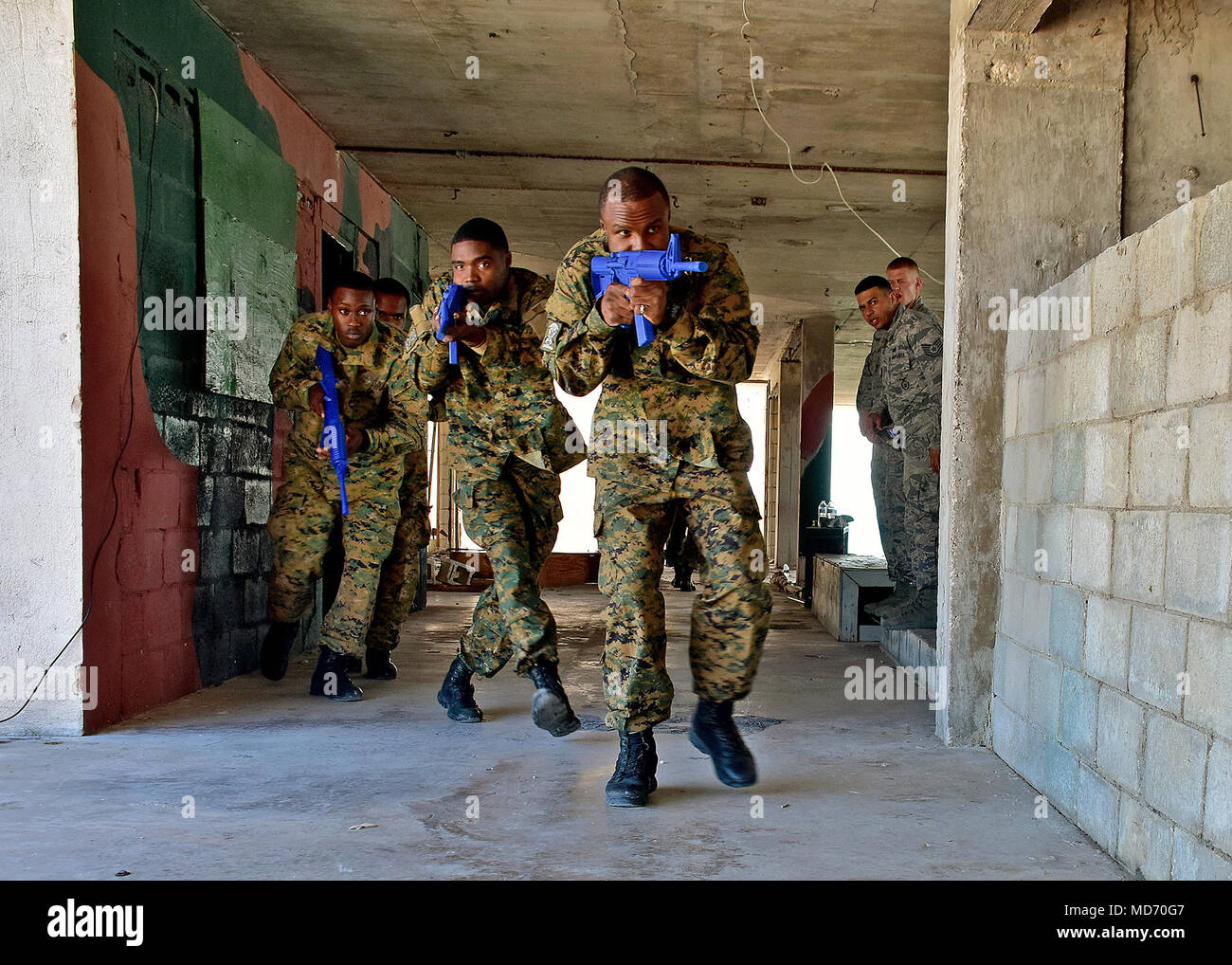 Airmen from the 143d Security Forces Squadron, Rhode Island Air ...