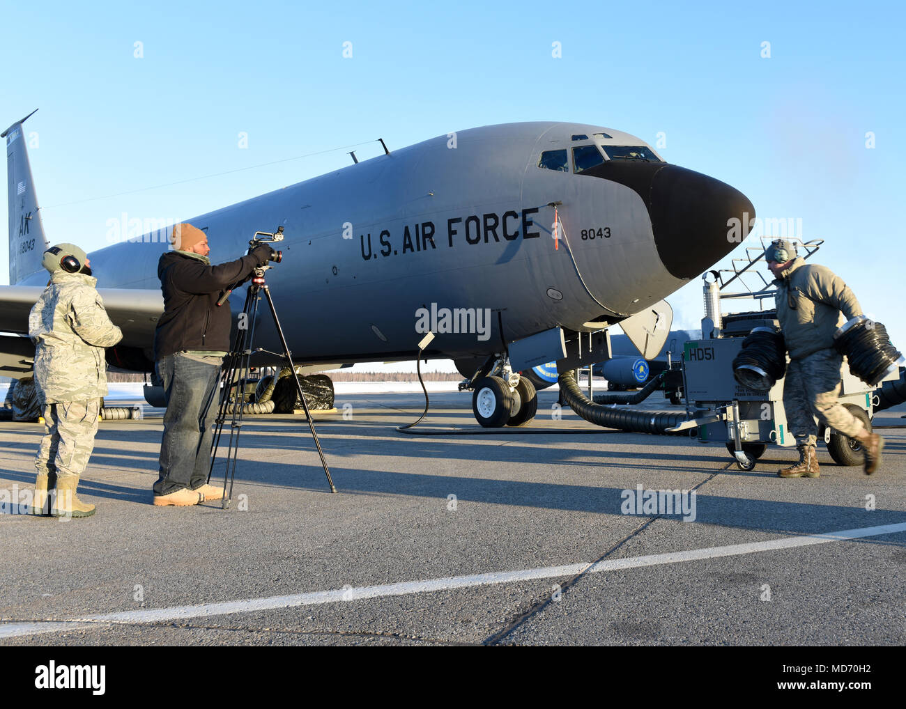 Team members with the 367th Training Support Squadron, Hill Air Force ...