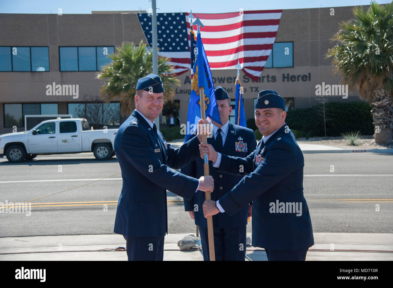Lt. Col. Andrew Katz formally assumed command of the 47th Operations ...