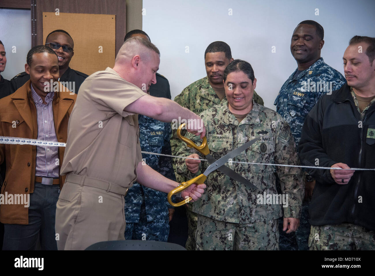 Naval Support Activity Washington’s Command Master Chief Keith Hayden ...