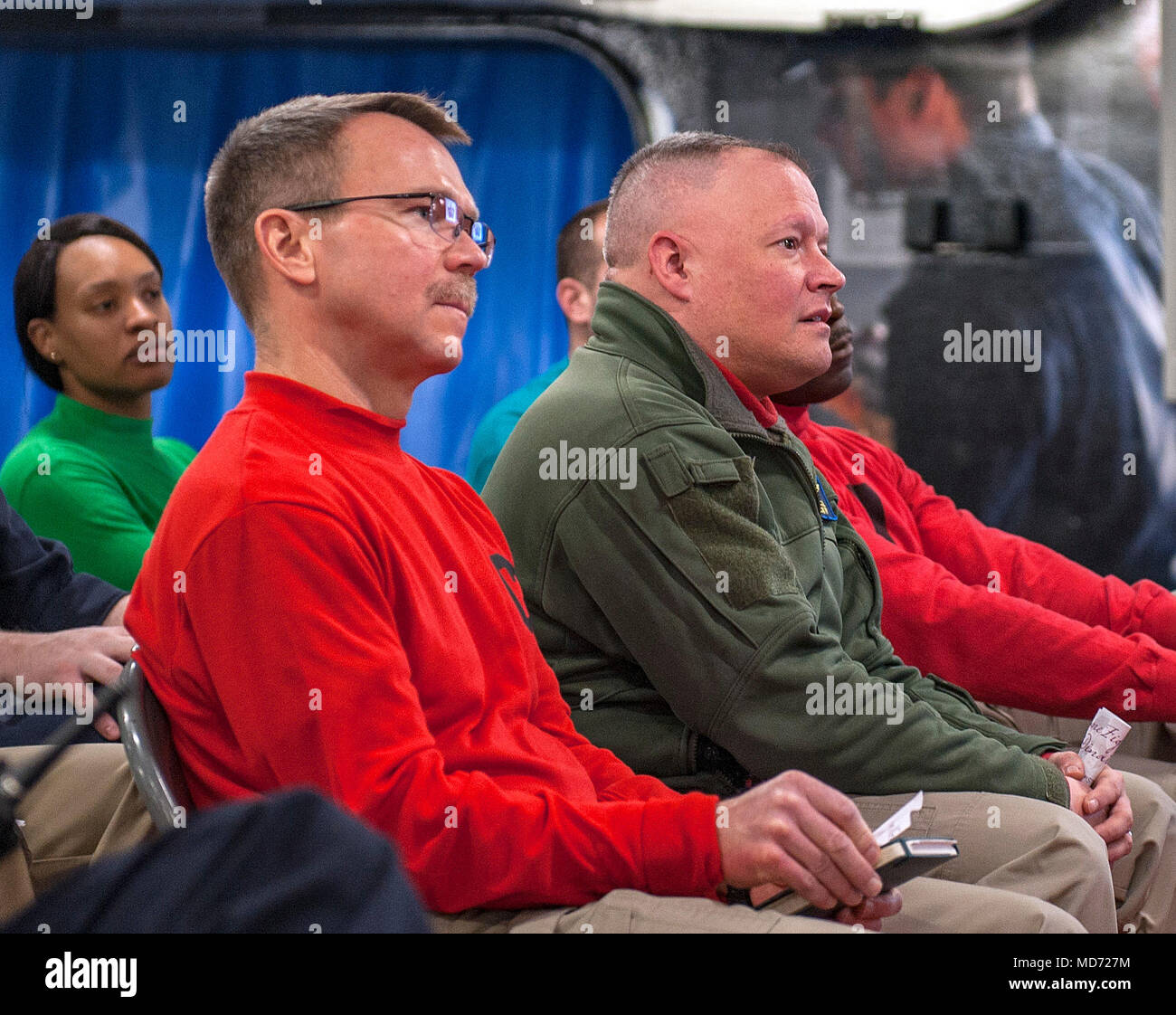 180324-N-JC445-0050 Atlantic Ocean (March 24, 2018) Capt. Sean Bailey ...