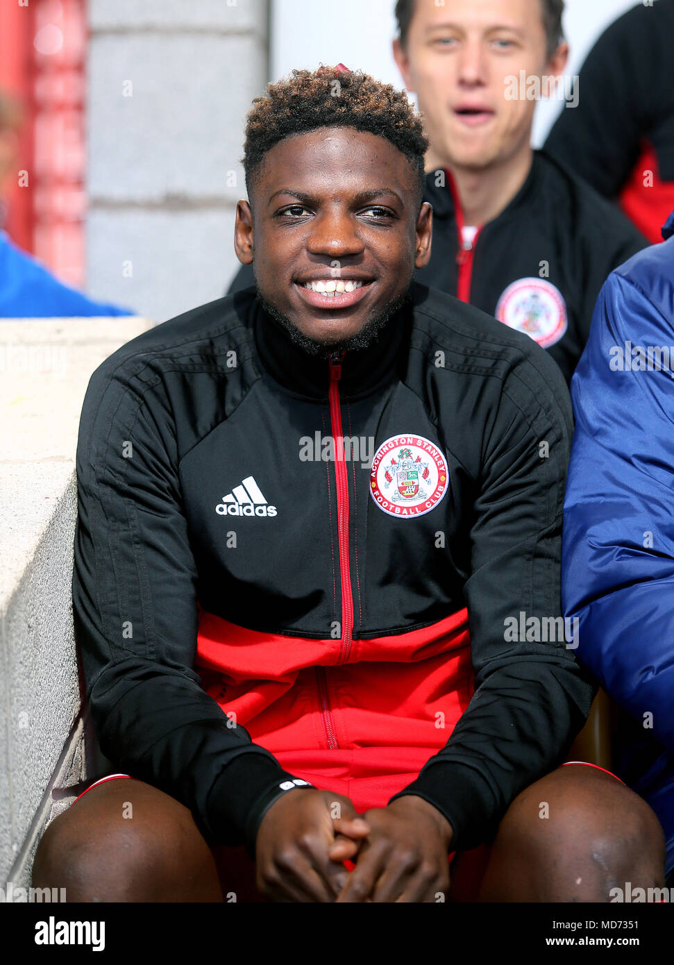 Offrande Zanzala, Accrington Stanley Stock Photo - Alamy