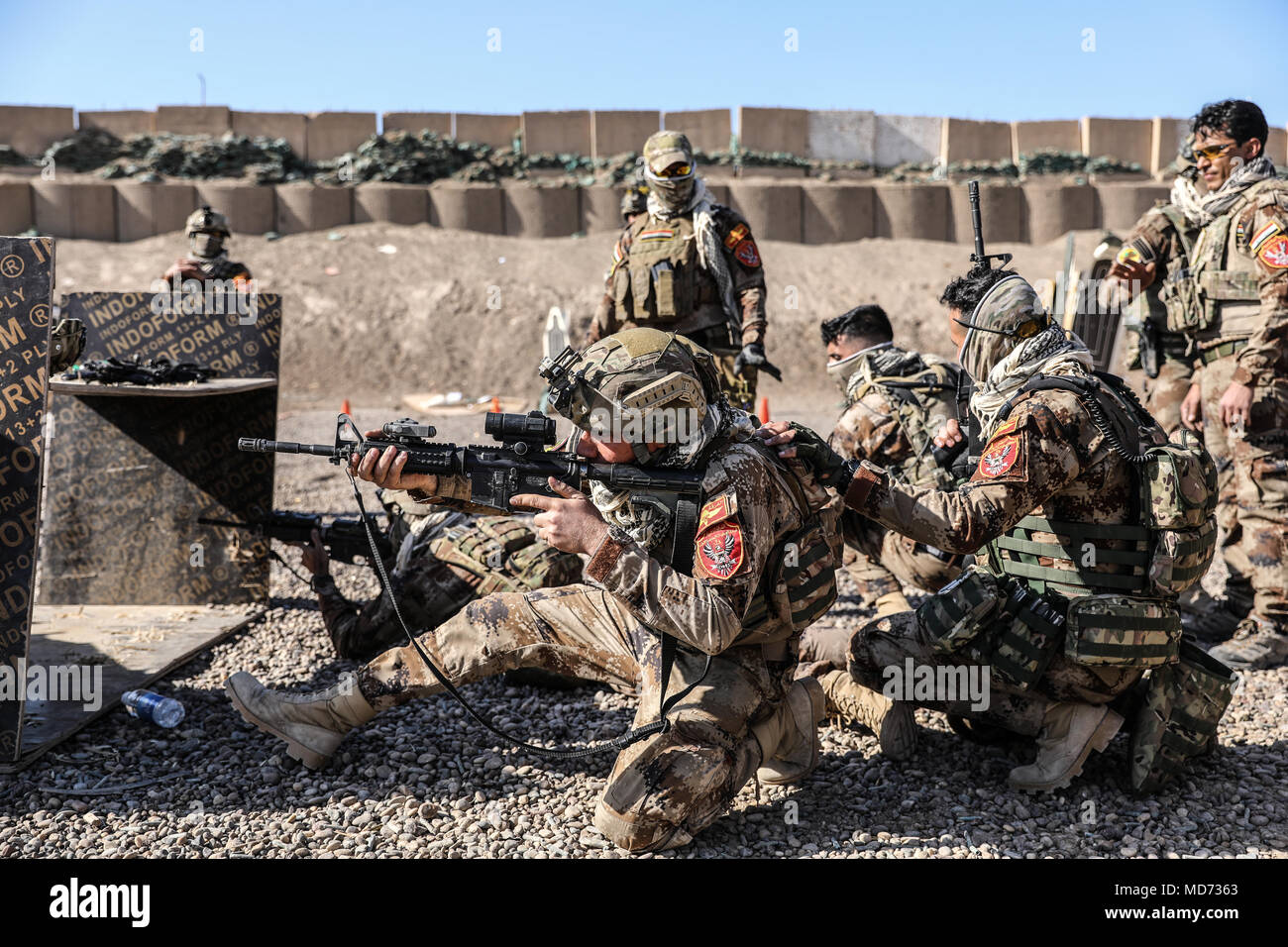 Iraqi counter terrorism forces hi-res stock photography and images - Alamy