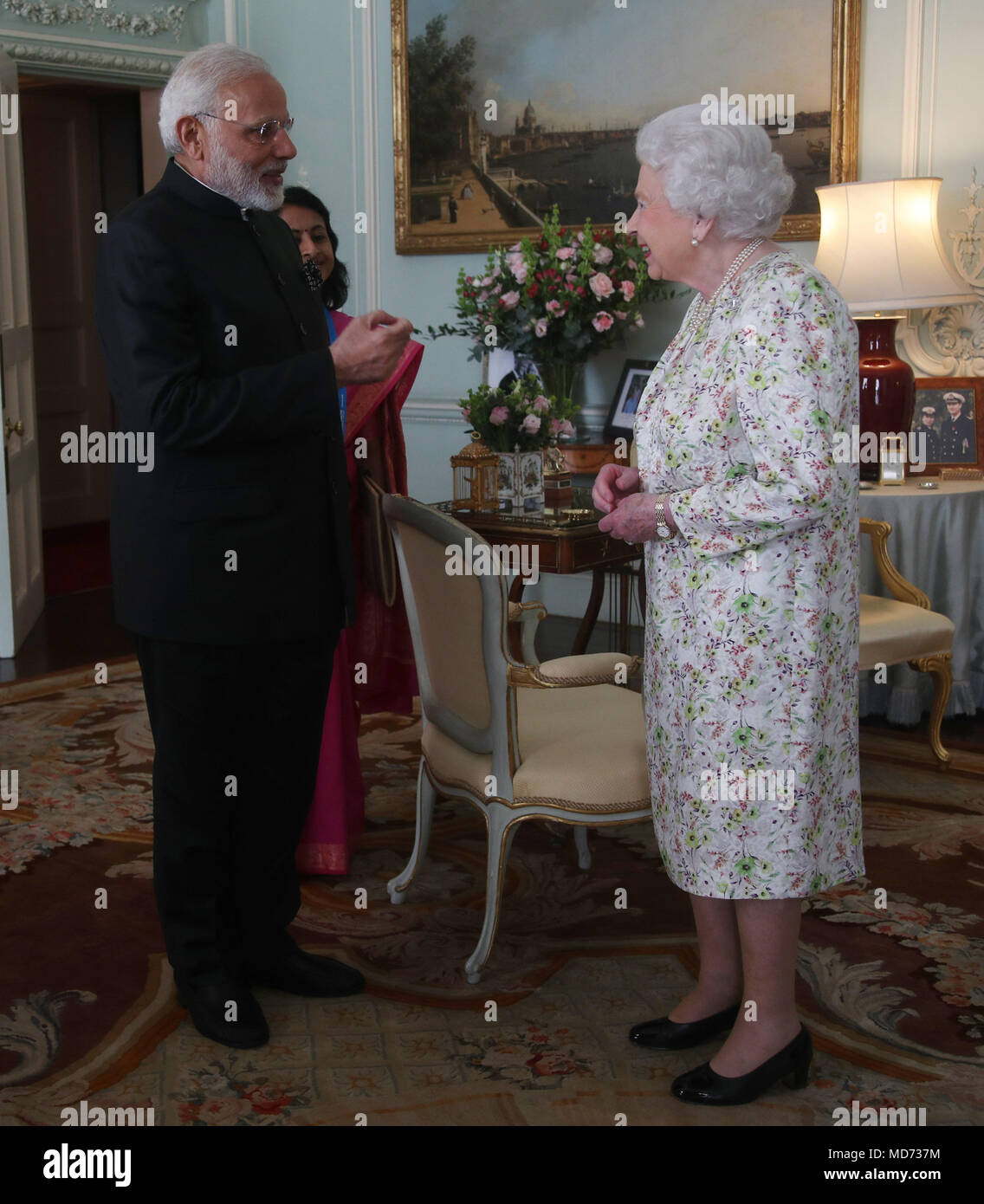 Prime minster india narendra modi hi-res stock photography and images ...