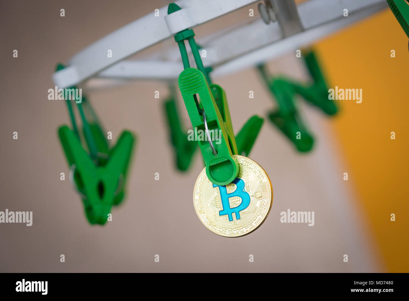 Money and clothes peg isolated hi-res stock photography and images - Alamy