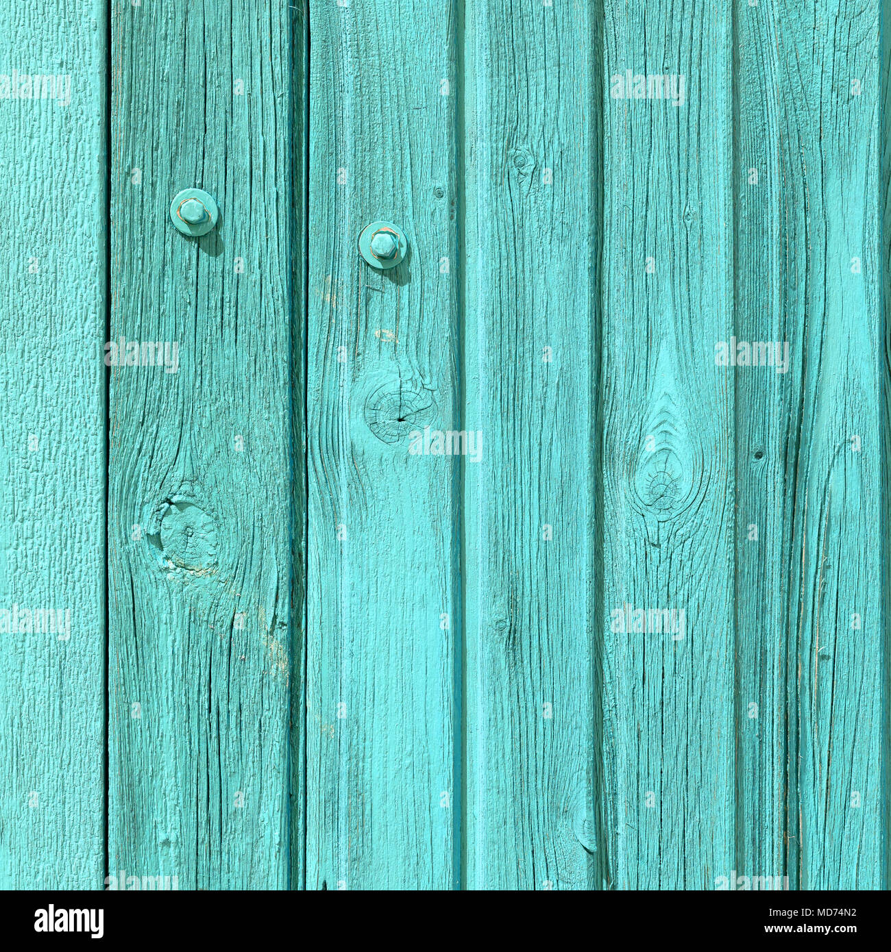 Old blue painted boards for use as a background Stock Photo - Alamy